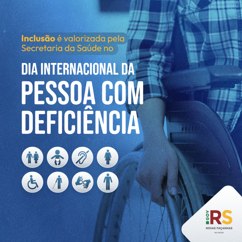 Inclusão é valorizada pela Secretaria da Saúde no Dia Internacional da ...